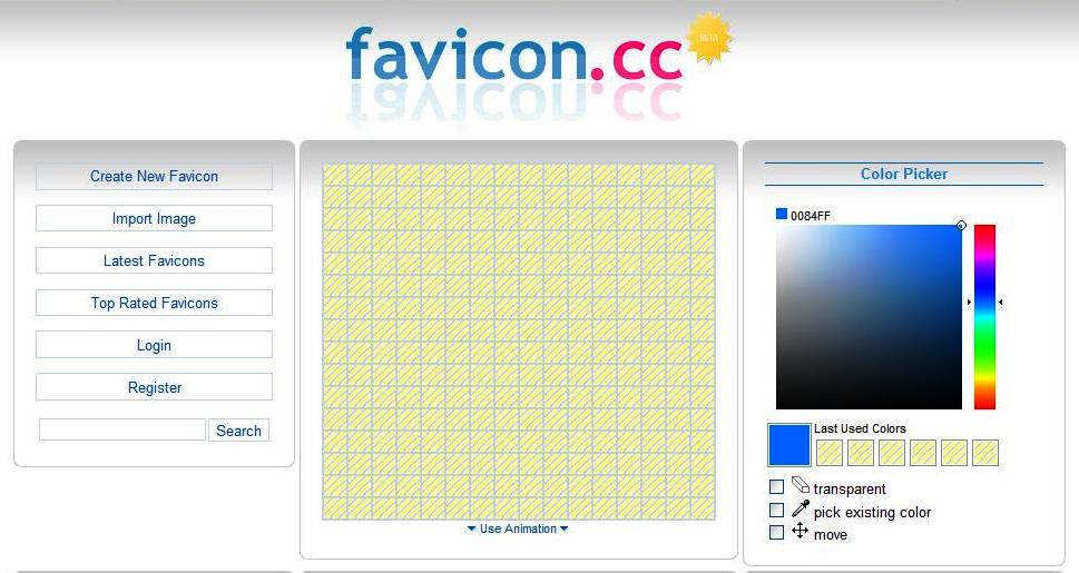 Create Your Own Favicon on Favicon.cc